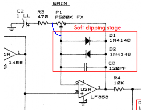 Modificando el clipping y tono- DOD FX50B Overdrive Plus - Construcción ...
