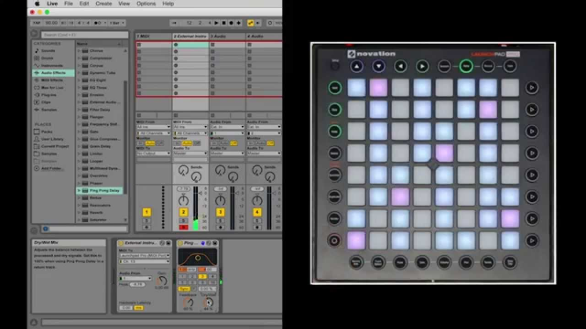 Consulta LiveLooping, Ableton y Launchpad mini - Interfaces, Monitoreo ...