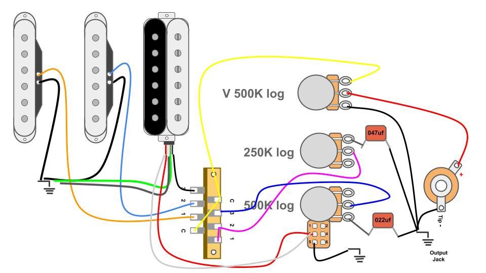 Consulta - Wiring HSS con coil-split - Construcción y Reparación de ...