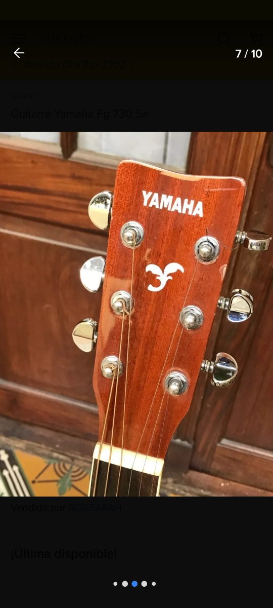 Es una Yamaha fg 730 se? - Guitarras - Musiquiatra