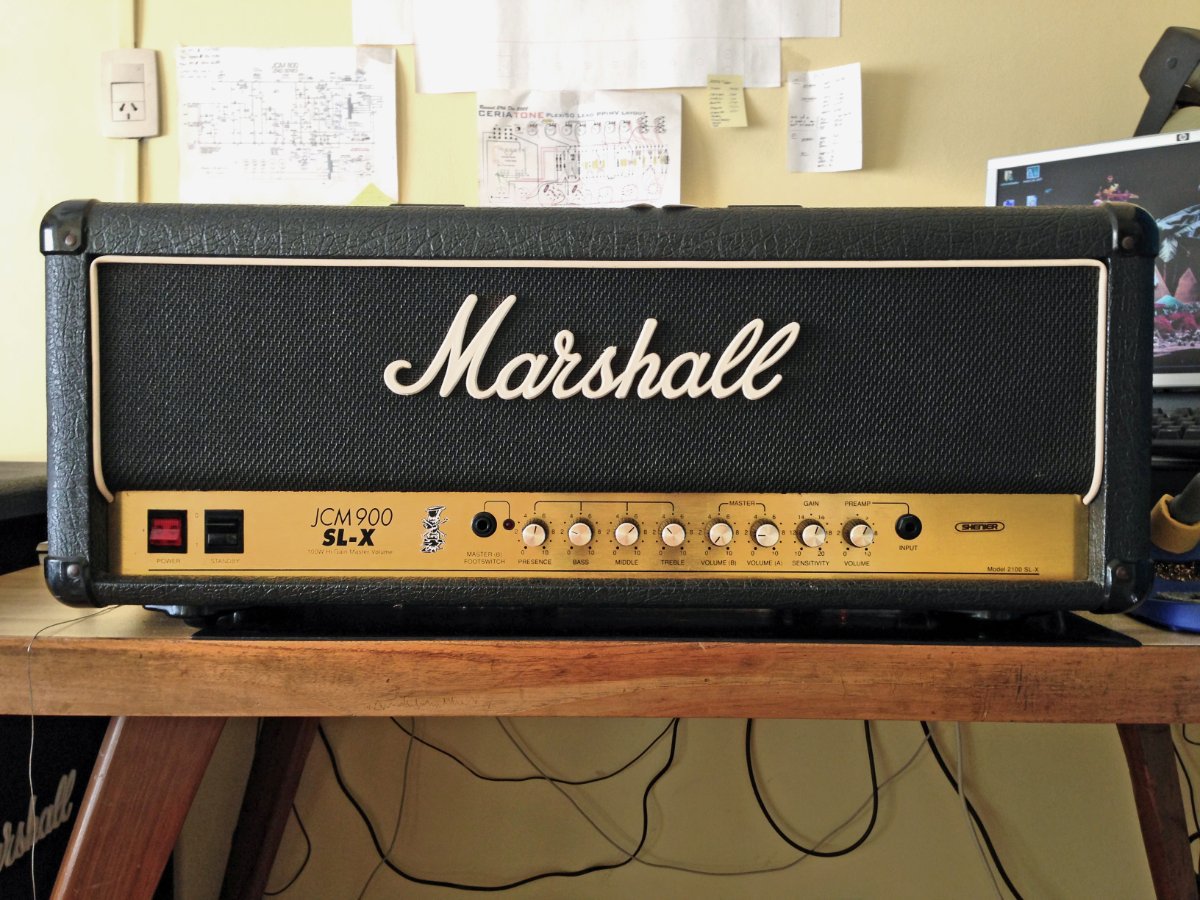 Shenier - Richard Fortus Marshall SLX Modificado por nosotros - Shenier ...