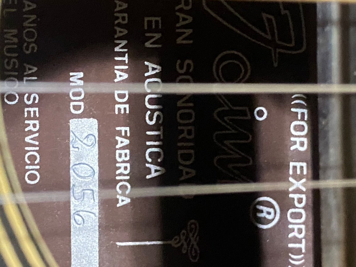 Tengo una guitarra Faim electroacustica pero no se que modelo es ni que ...